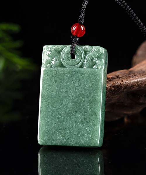 Natural Jade Simple Design Pendant