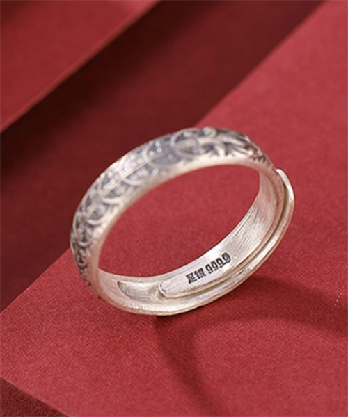 S999 Dragon Pattern Open Ring